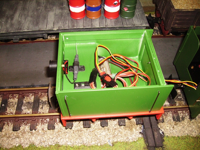 Regner Konrad mit Tender und RC - Tuning - Schienendampf Lounge